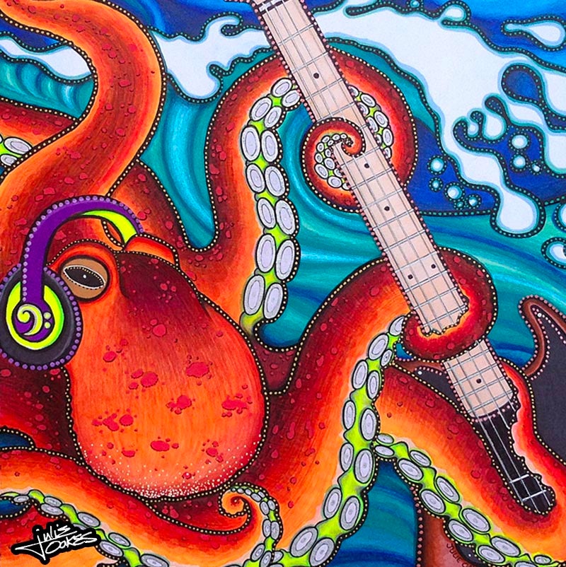 Bass Guitar Art